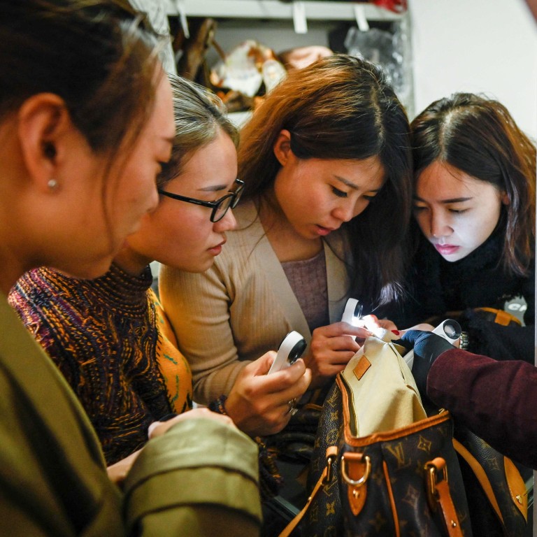 Luxury goods: Chinese students taught how to spot real from fake ...