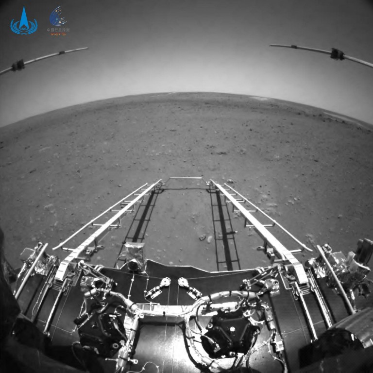 China’s Zhu Rong Mars rover off and roaming on red planet | South China ...