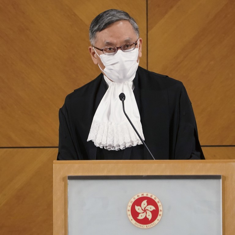 Hong Kong’s chief justice hits out over ‘repeated’ attacks on city’s ...