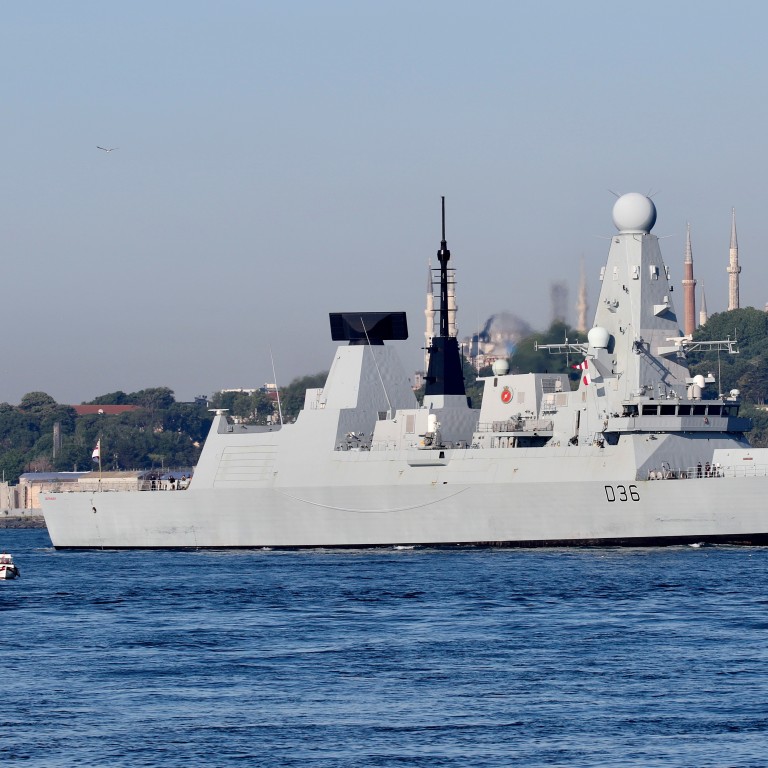 Russia claims it fired warning shots at British destroyer in Black Sea ...