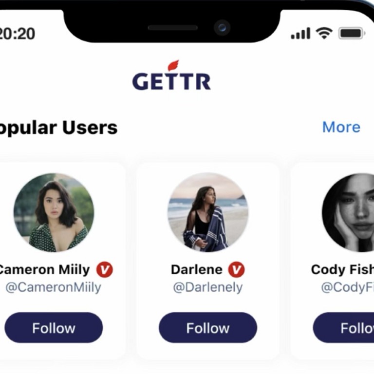 Pro-Trump social media app GETTR hacked on launch day | South China ...