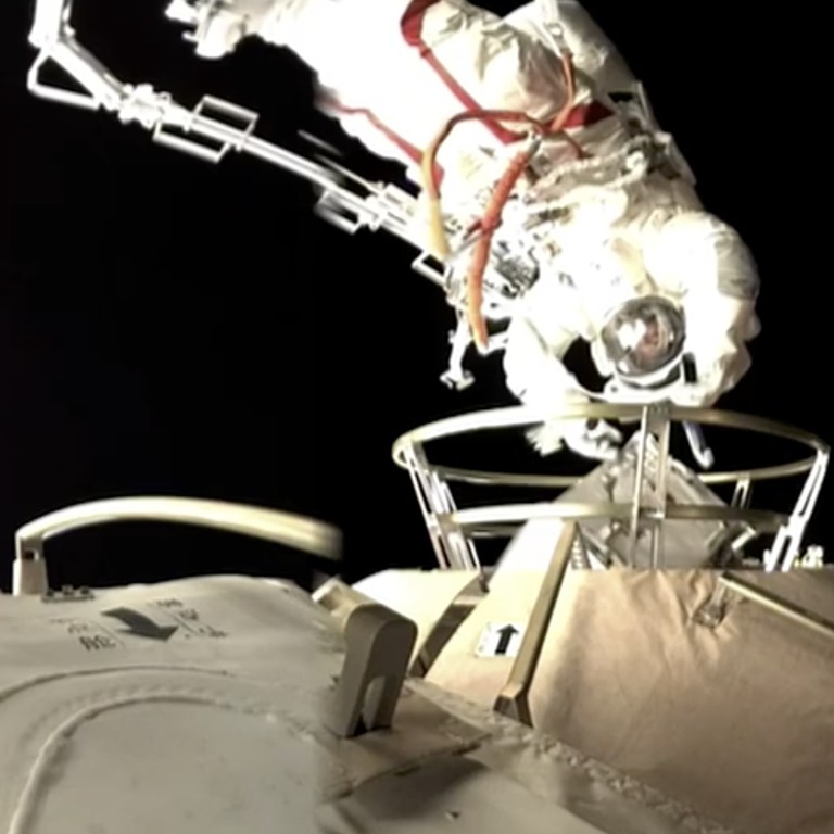 Chinese astronauts work on station’s robotic arm in second spacewalk ...