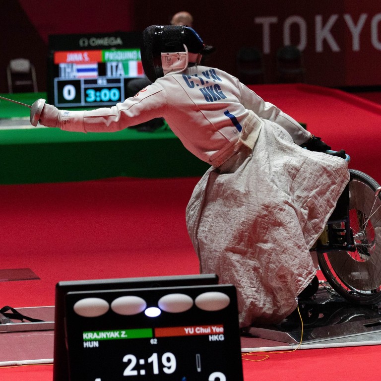 Tokyo Paralympics: fencers Alison Yu Chui-yee and Justine Charissa Ng ...
