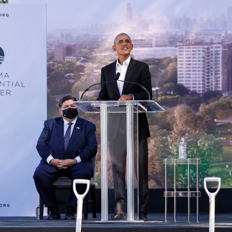 Barack Obama hopes new library and museum campus will transform Chicago ...