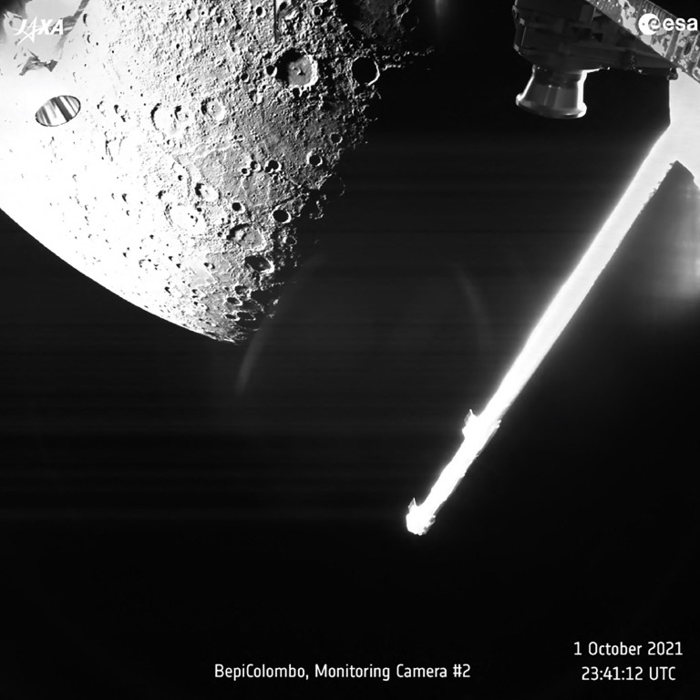 European-Japanese spacecraft BepiColombo captures images of Mercury ...