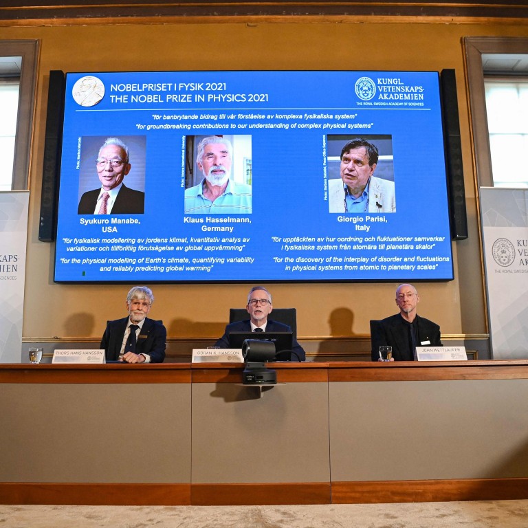Nobel Physics Prize: Syukuro Manabe, Klaus Hasselmann and Giorgio ...