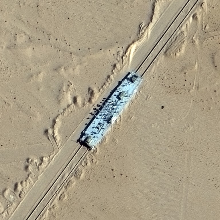 China’s mock-up US aircraft carrier target is message to Washington ...