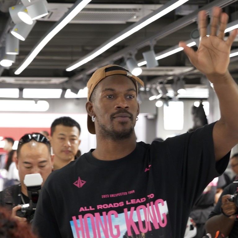NBA’s Jimmy Butler meets Hong Kong basketball fans on Li Ning tour ...