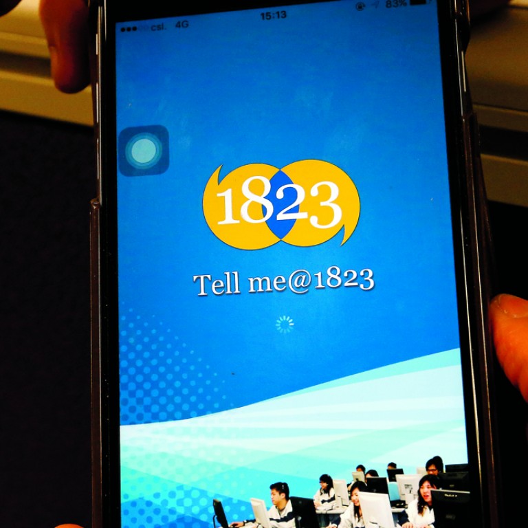 How 1823 app has made complaining to Hong Kong government easier ...