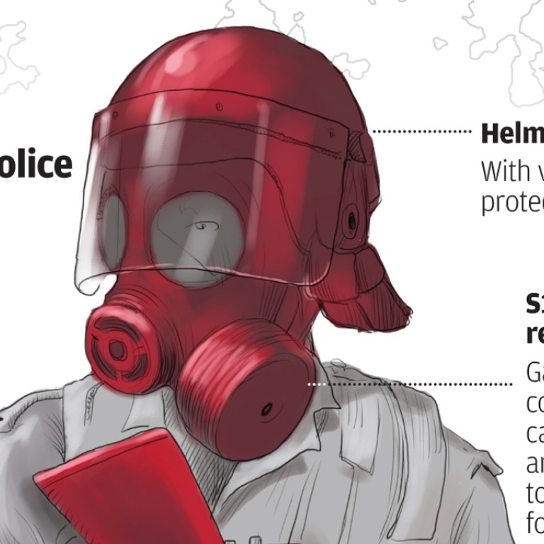 Hong Kong Police riot squad’s equipment in detail | South China Morning ...