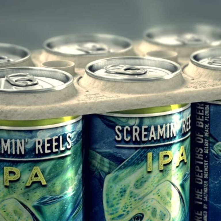Marine creatures can feed on brewery’s edible six-pack rings instead of ...