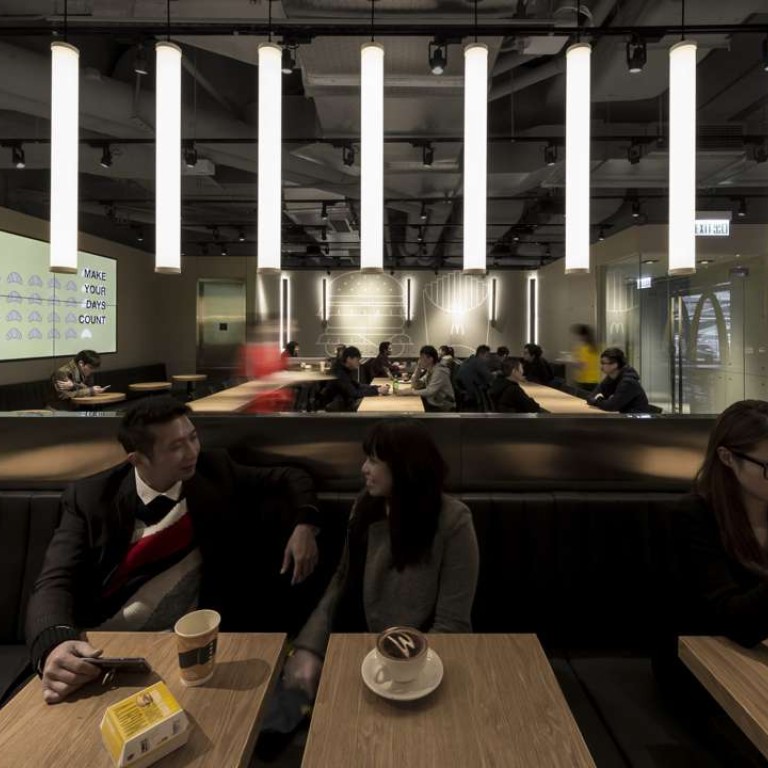 Fast food outlets in Hong Kong woo customers with interior design ...