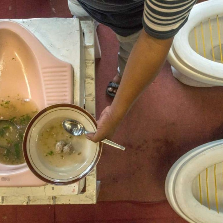 Chain reaction: Indonesian toilet cafe may churn stomachs, but owner ...