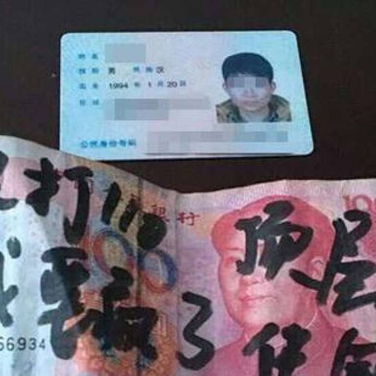 Chinese man rescued from captivity after writing SOS messages on ...