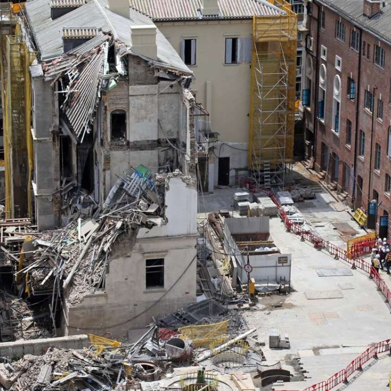 Collapsed building at 150-year-old former Central Police Station will ...