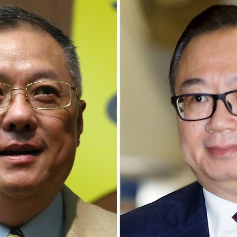 Hong Kong leader appoints two new cabinet members just four months from ...