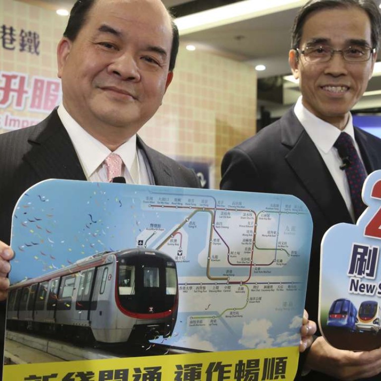 Two new Hong Kong train lines underused but no change in fares, MTR ...