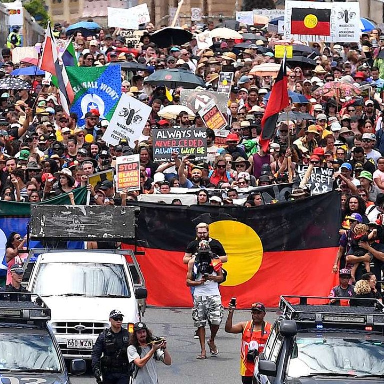 Thousands march demanding change to Australia Day, citing aboriginal ...