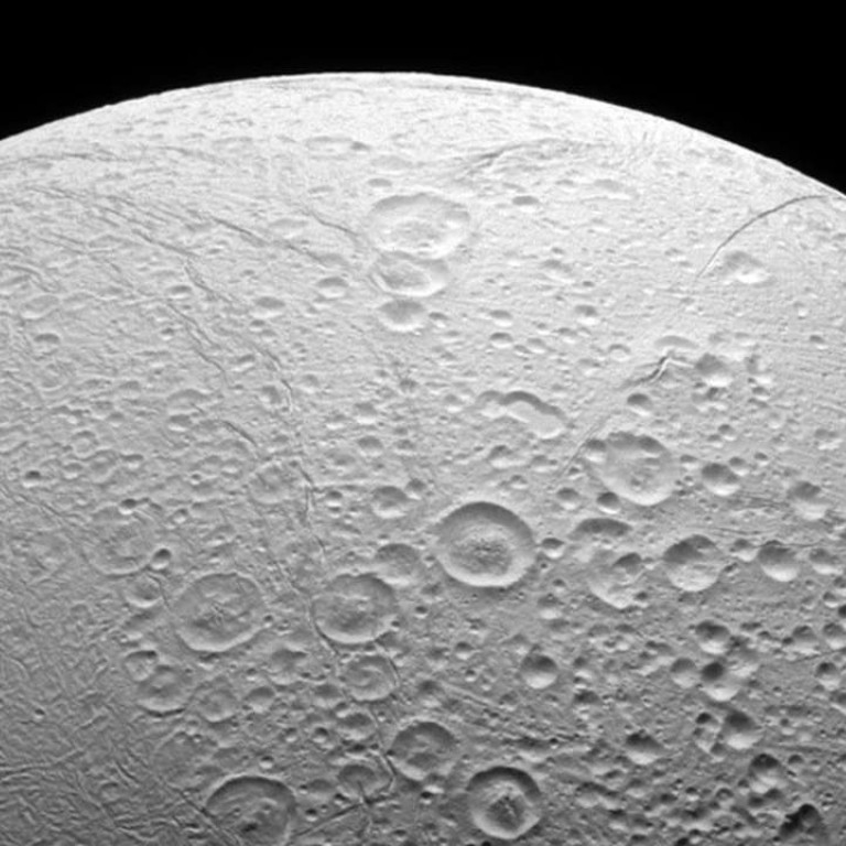 enceladus moon surface