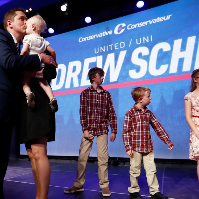 Canada’s opposition Conservatives pick Andrew Scheer to take on Justin ...
