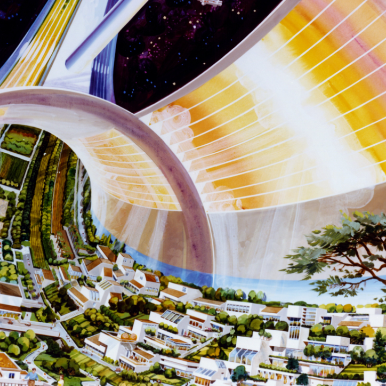 NASA once envisioned life after Earth in these funky floating colonies ...