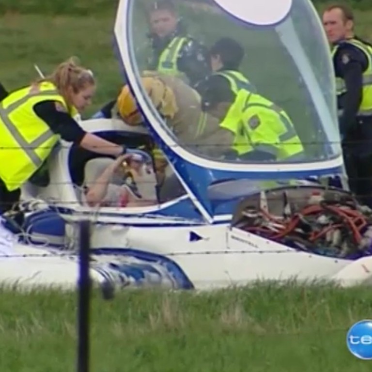 Hong Kong trainee pilot, 19, dies after two-seater plane crashes near ...