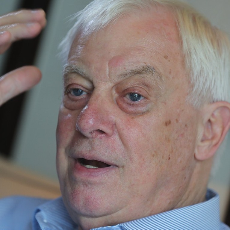 Hong Kong needs to talk about political reform, last colonial governor ...