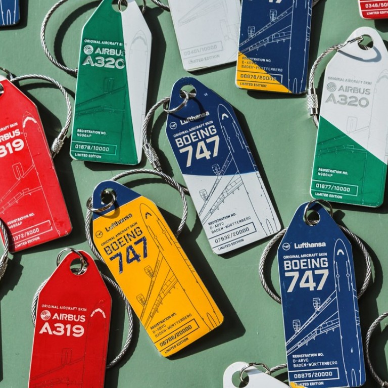 Opinion: For Hong Kong aviation fans: luggage tags made from an ex ...