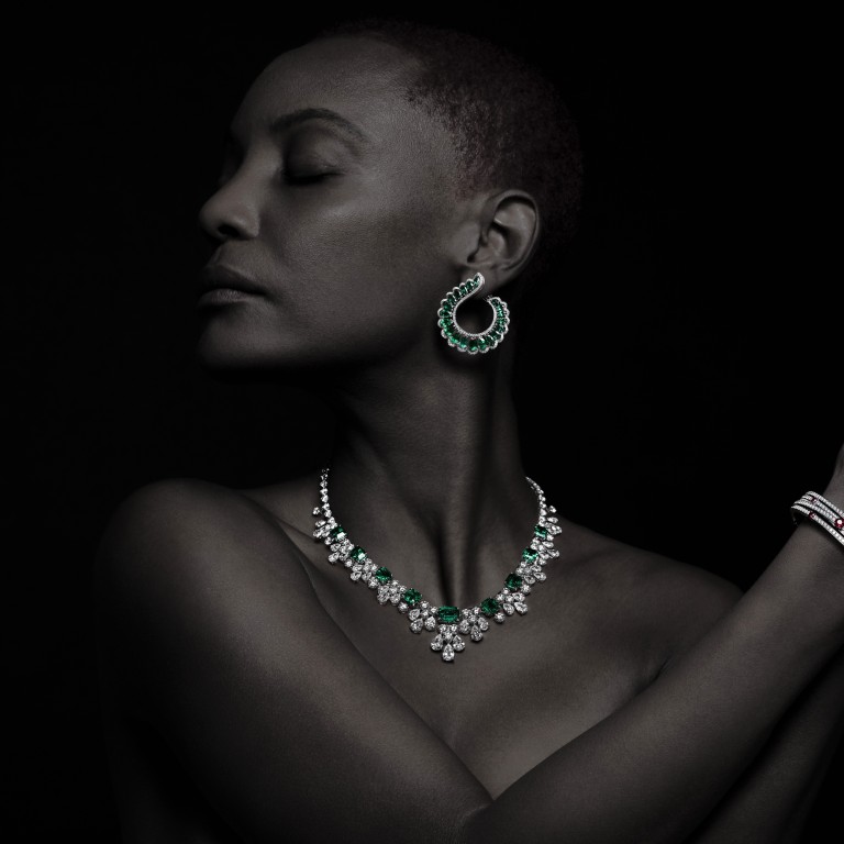 Photo shoot: queen of diamonds brings pure drama to brilliant stones ...
