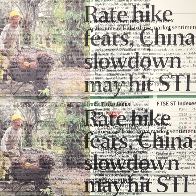 Singapore artist uses Straits Times to illustrate distortions of news ...