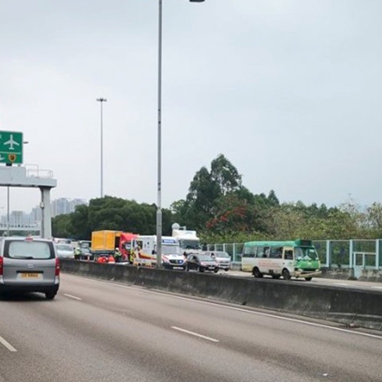 Driver Knocked Down And Killed On Hong Kong Highway After Collision
