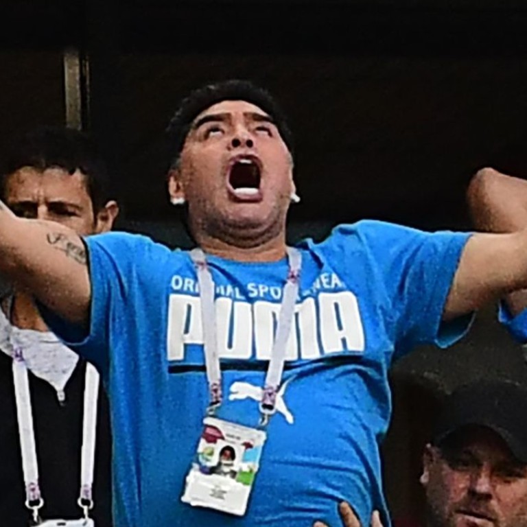 Fifa World Cup: angry Diego Maradona offers US$10,000 reward over fake ...