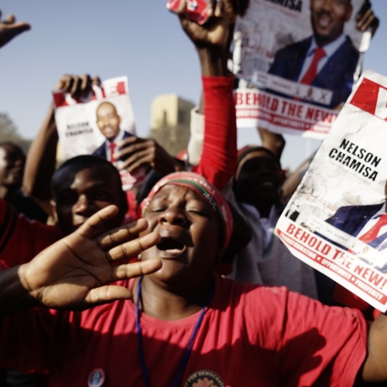 Zimbabwe parties make final push before historic election | South China ...