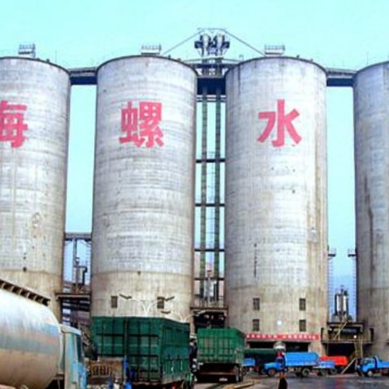 Chinese cement stocks gain as new government spending on infrastructure ...