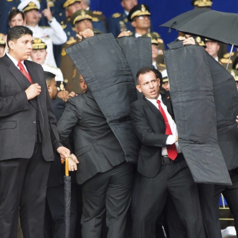 Venezuela’s President Maduro escapes ‘drone assassination’ attempt he ...