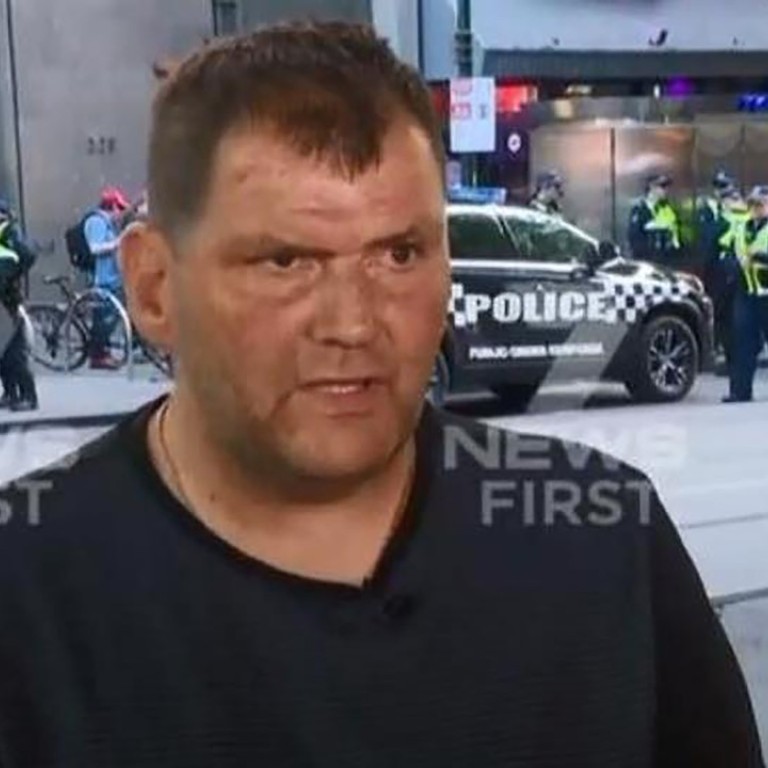Australia’s ‘Trolleyman’ hailed for ramming knife-wielding street ...