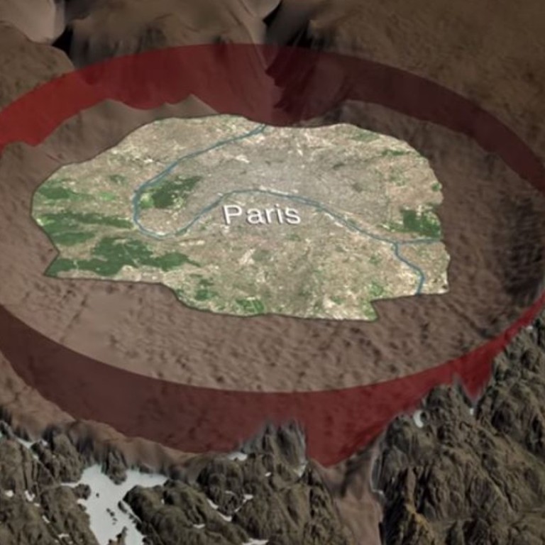 Meteorite crater bigger than Paris discovered under Greenland glacier ...