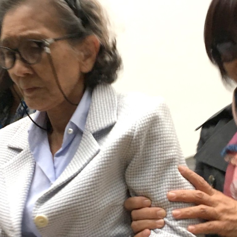 Woman, 78, jailed for a year by Hong Kong court for pouring hot water ...