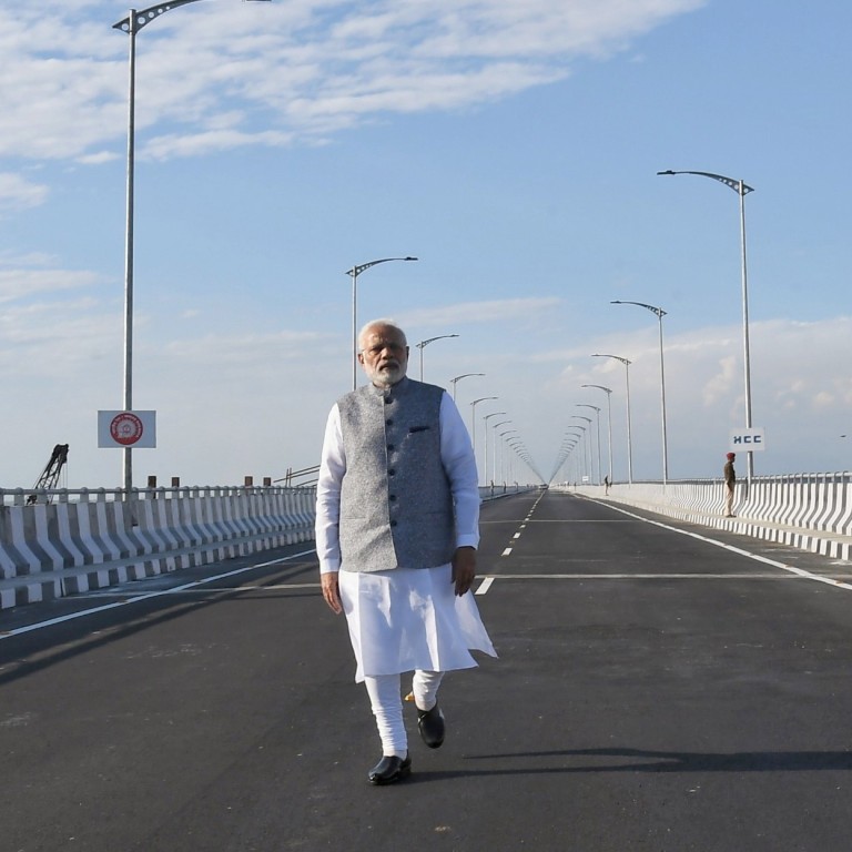 India opens battle-ready bridge usable by tanks and warplanes on border ...