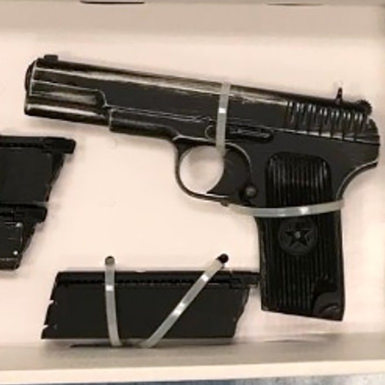 Anti-triad police seize pistol, 700 rounds of ammunition and 18 ...