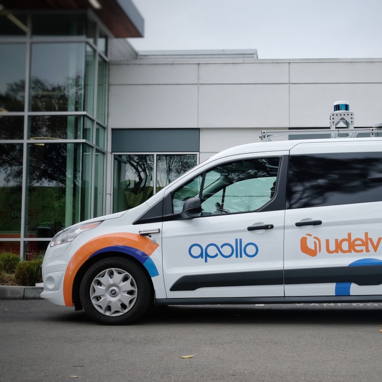 China’s national AI champion Baidu to test driverless delivery vans in ...