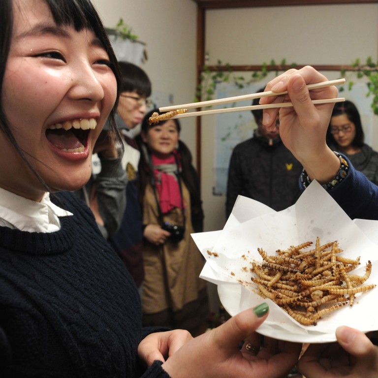 Salted crickets, chocolate beetles: insect snack machine’s a hit in ...