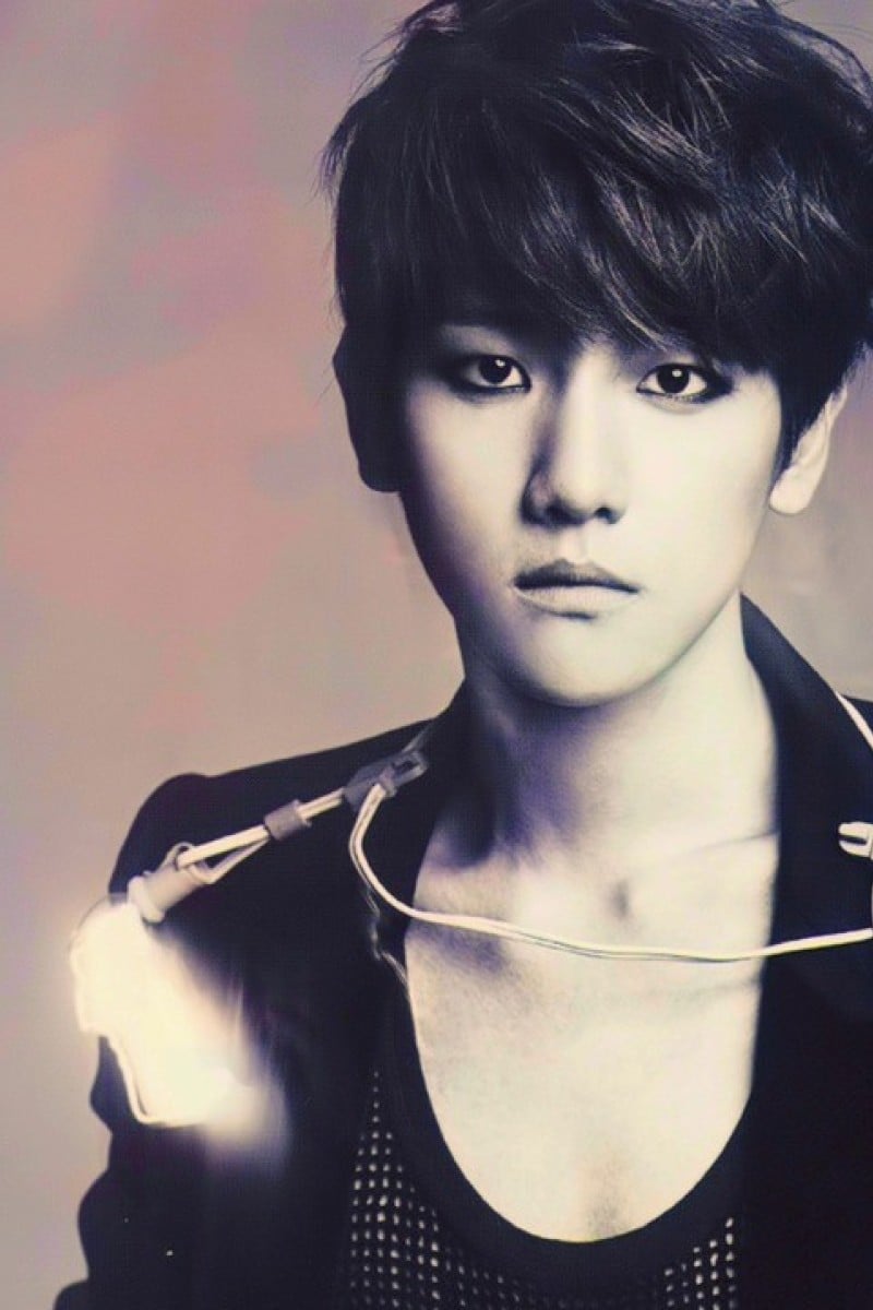 Byun Baekhyun Black Hair