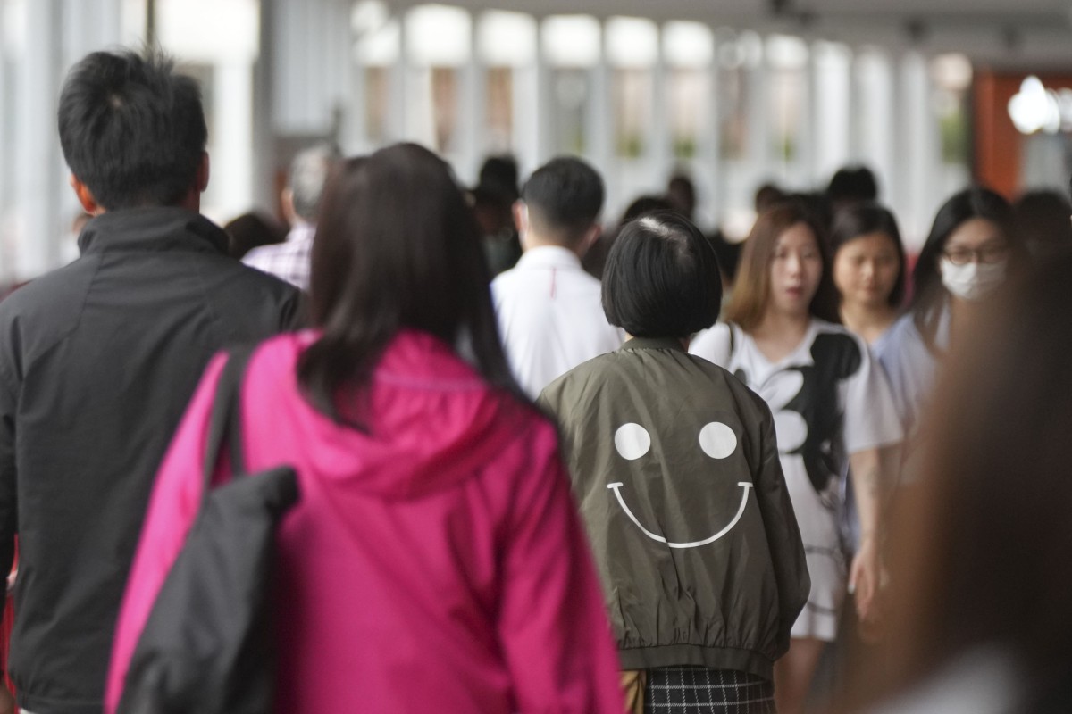 Hongkongers’ happiness drops to 3-year low, new survey finds - Young ... Hongkongers’ happiness drops to 3-year low, new survey finds - Young ...