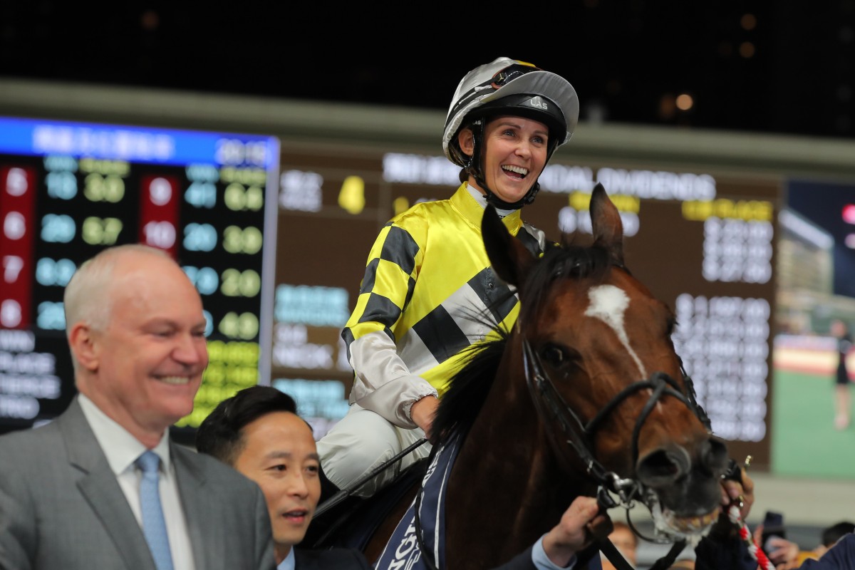 Rachel King triumphs on first ride in Hong Kong, and trainer Danny Shum ...