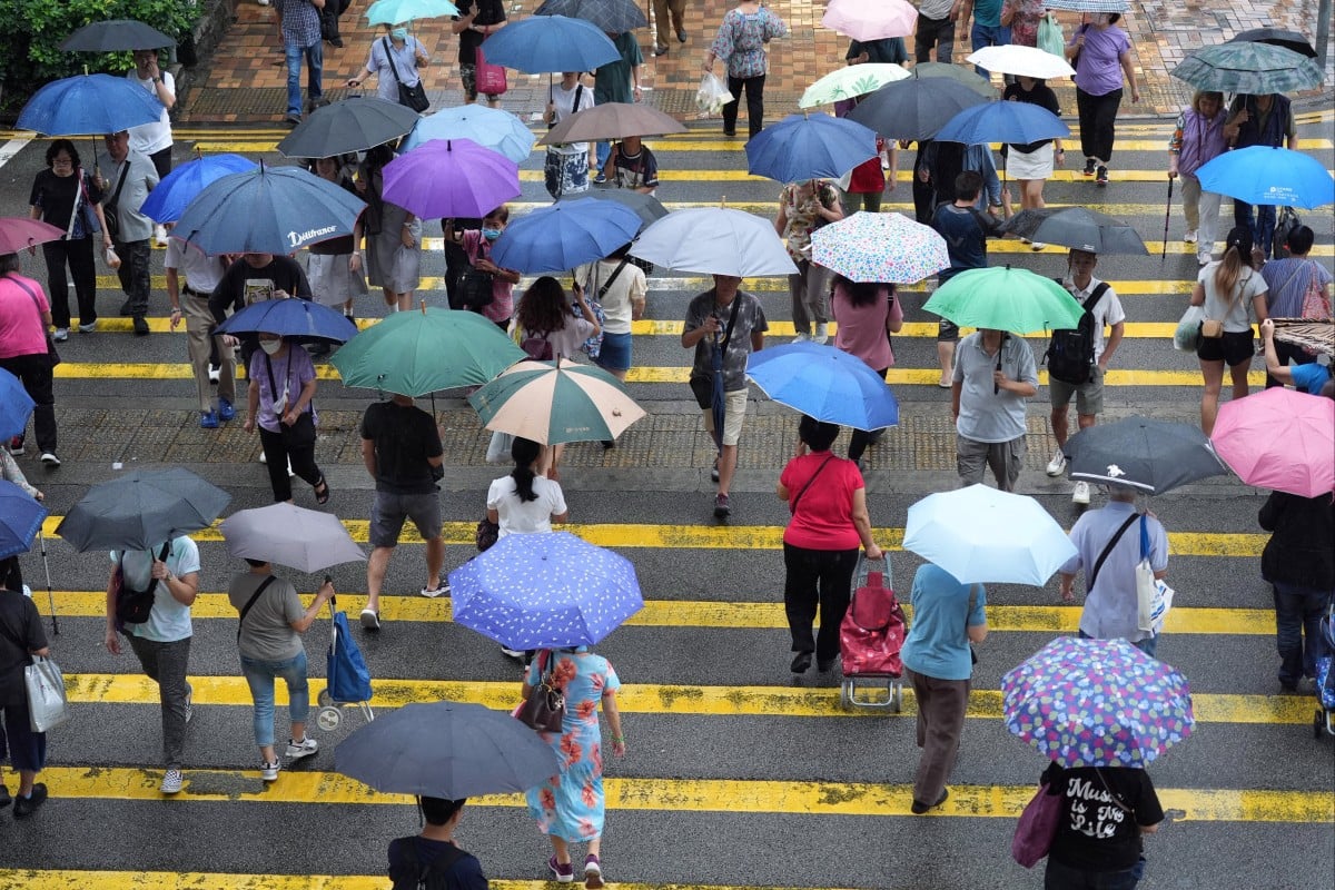 Hong Kong Observatory Downgrades Red Rainstorm Warning To Amber