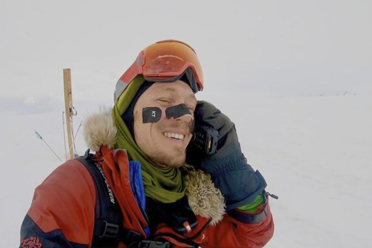 First solo trek across Antarctica completed by 33-year-old American explorer Colin O’Brady ...