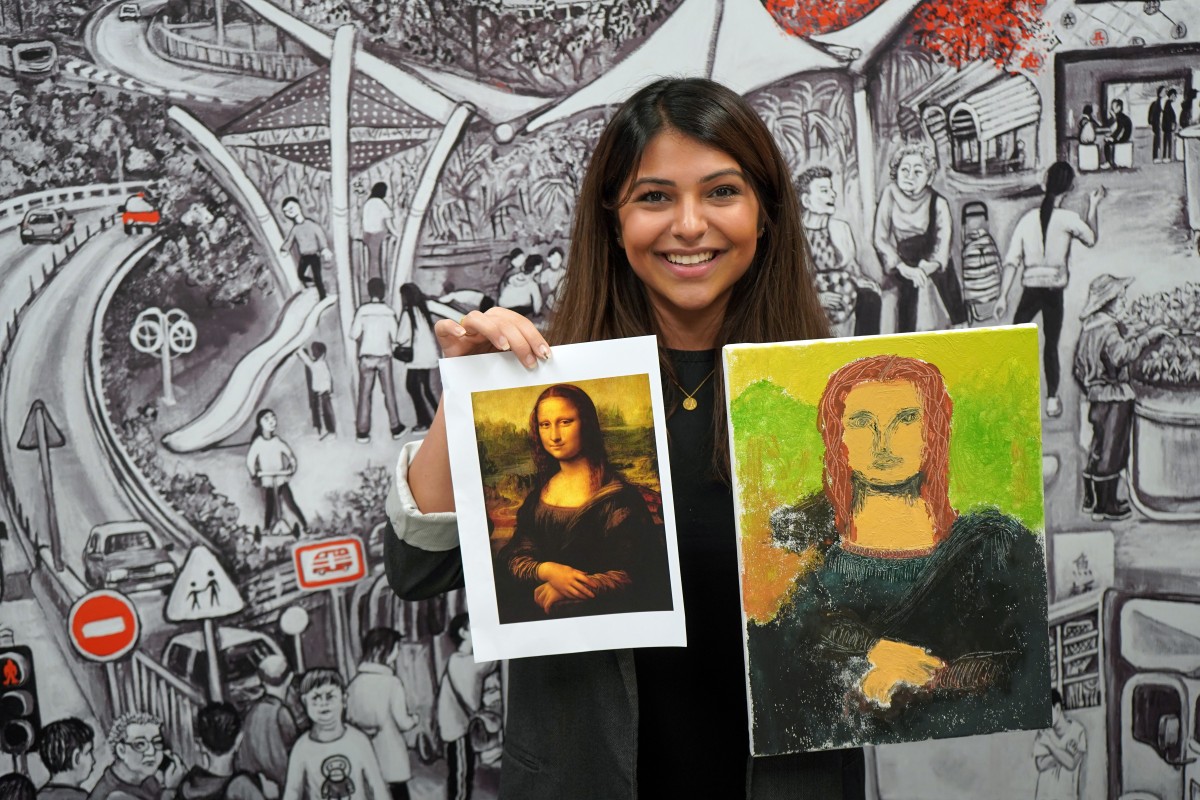 Leonardo da Vinci’s Mona Lisa recreated with watercolours…and zero art ...