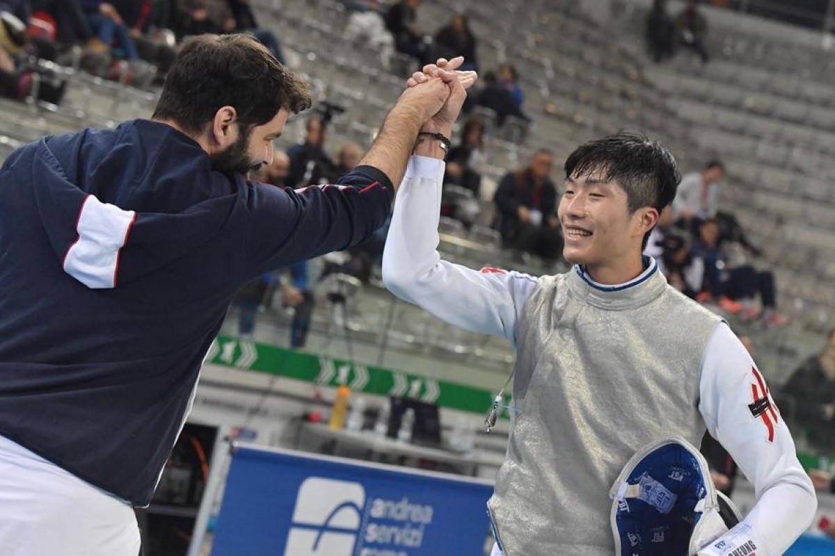 HK fencer Edgar Cheung takes historic silver at FIE fencing Grand Prix ...