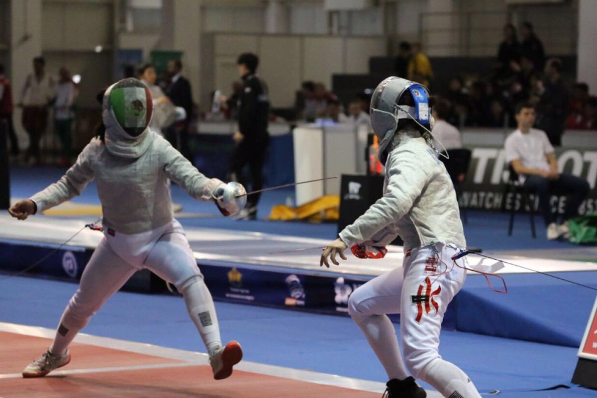 How Hong Kong fencer Faye Chan faced off her toughest competition ...